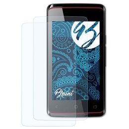 Bruni Schutzfolie Glasklare Displayschutzfolie für Acer Liquid Z200