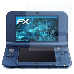 atFoliX Schutzfolie Displayschutz für Nintendo New 3DS XL 2015