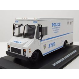 GREENLIGHT collectibles Modellauto Grumman Olson LLV NYPD Police 1993 weiß Modellauto 1:43 Greenlight