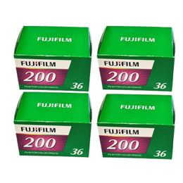 Fujifilm 4 x Fujifilm 200 EC EU 36EX Speed Film für Superzoom-Kamera