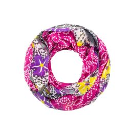 Sunsa Loop Damen Loop Schal. 100% Baumwolle Schlauchschal. Loopschal mit Blumen Design. Damen Accessoires: Rundschals
