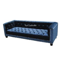 JVmoebel Chesterfield-Sofa Luxuriöser großer Dreisitzer Chesterfield Design Sofa 3-Sitzer Neu