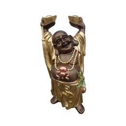 JVmoebel Dekofigur Glücks Buddha Deko Figur Statue Skulptur 88 cm Figuren Statuen