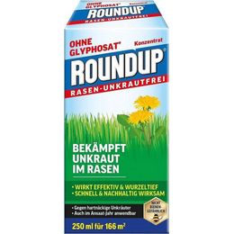 Roundup Unkrautbekämpfungsmittel Roundup Rasen Unkrautfrei Konzentrat 250 ml