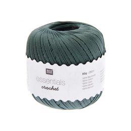 Rico Design Essentials Crochet Häkelgarn Baumwolle Stärke 10 zum Filet