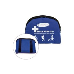 Gramm Medical Erste-Hilfe-Set Fahrrad- und Freizeit-Verbandtasche Blau 170 x 125 x 50 mm gefüllt