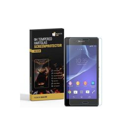 Protectorking Schutzfolie 1x 9H Hartglas für Sony Xperia Z4 Panzerfolie Displayschutz Schutzglas