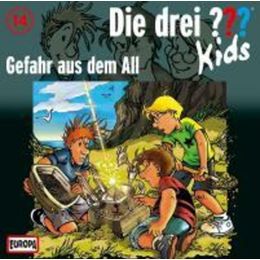 United Soft Media Hörspiel Die drei ??? Kids 14. Gefahr aus dem All (drei Fragezeichen) CD