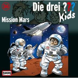 United Soft Media Hörspiel Die drei ??? Kids 36. Mission Mars (drei Fragezeichen) CD