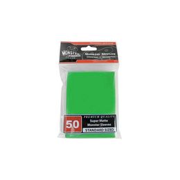 Monster Protectors Sammelkarte Monster Sleeves Super Matte Green (50 ct)