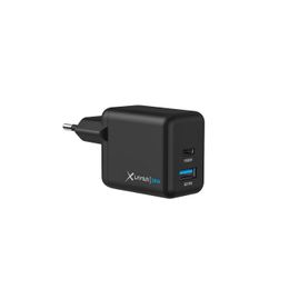 XLayer Powercharger 38W USB-C PD Dual Schnellladegerät Schnellladen Smartphone-Ladegerät