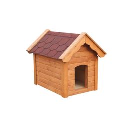 JVmoebel Hundehütte, Hundehütte Holzhaus Hund Echtes Holz Hülzhütten