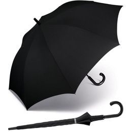 happy rain® selection Stockregenschirm sehr großer Herren-Regenschirm mit Auf-Automatik