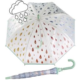 Esprit Stockregenschirm transparenter Glockenschirm für Kinder