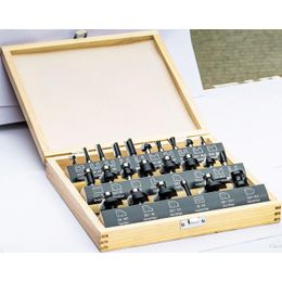 Stehle Schaftfräser Stehle 24-tlg. HW Oberfräser Set in Holzkassette