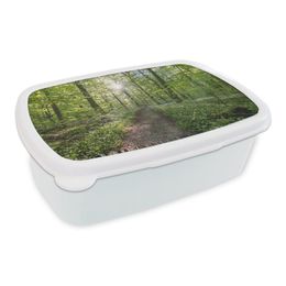 MuchoWow Lunchbox Buchen mit Waldweg