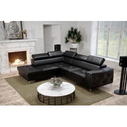 JVmoebel Ecksofa, Design Ecksofa L-Form Couch Polsterung Luxus Wohnzimmer Soft