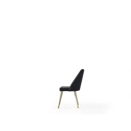 JVmoebel Stuhl Stuhl schwarz luxus esszimmer schöne möbel design elegante