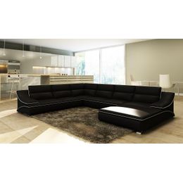 JVmoebel Ecksofa Designer XXL Eckcouch Luxus U-Form Sofa modernes Design