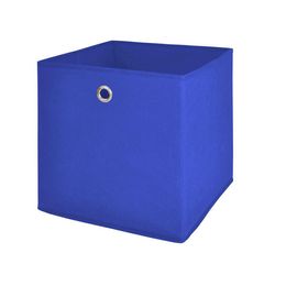 möbelando möbelando Faltbox One, Faltbox mit Metallöse in Farbausführung Blau. Breite 32 cm