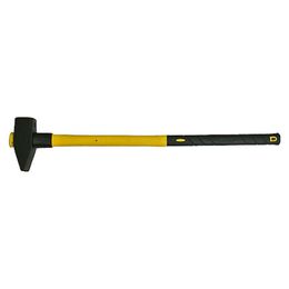 Proregal® Hammer Vorschlaghammer 6kg Fiberglasstiel mit Gummigriff