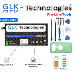 GLK-Technologies High Power Ersatzakku kompatibel mit Samsung Galaxy S10e G970F EB-BG970AB Smartphone-Akku 3300 mAh (3