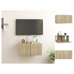 vidaXL TV-Schrank TV-Hängeschrank Sonoma-Eiche 60x30x30 cm