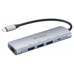Sandberg Tablet-Dockingstation USB-C to 4x USB 3.0 Hub