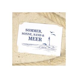 Bow & Hummingbird Postkarte Postkarte Sommer & Meer
