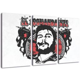 Pixxprint Leinwandbild El comandante Light