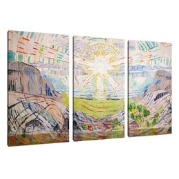 Pixxprint Leinwandbild Edvard Munch