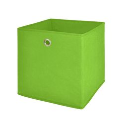 möbelando möbelando Faltbox One, Faltbox mit Metallöse in Farbausführung Grün. Breite 32 cm