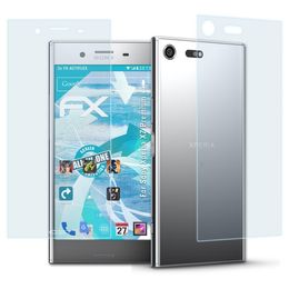 atFoliX Schutzfolie Displayschutzfolie für Sony Xperia XZ Premium