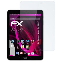 atFoliX Schutzfolie Panzerglasfolie für Samsung Galaxy Tab S3 9.7