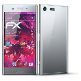 atFoliX Schutzfolie Panzerglasfolie für Sony Xperia XZ Premium