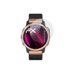 atFoliX Schutzfolie Panzerglasfolie für Garmin Fenix 6S 42mm