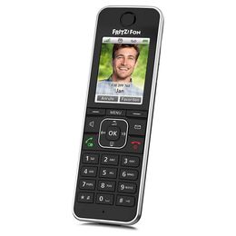 AVM FRITZ!Fon C6 Black Komforttelefon Schnurloses DECT-Telefon (Mobilteile: 1