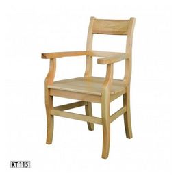 JVmoebel Armlehnstuhl, Stuhl mit Armlehne Küchenstuhl Stuhl Massivholz Kiefernholz