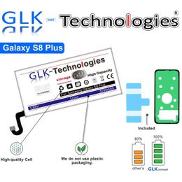 GLK-Technologies High Power Ersatzakku kompatibel mit Samsung Galaxy S8 + Plus SM-G955F EB-BG955ABE Ohne Set Smartphone-Akku 3700 mAh (3.85 V)