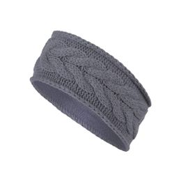 Compagno Stirnband (1-St) Strick-Stirnband gefüttert Damen Strickband Winterstirnband Ohrenschützer Band Kopfband Winter