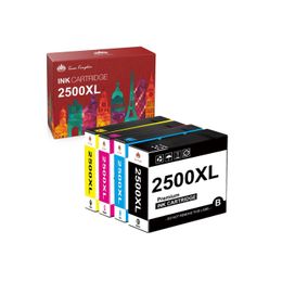 Toner Kingdom 4er-Farben 2500XL Kompatibel Canon PGI-2500 XL Multipack Tintenpatrone (Canon Maxify IB4000 IB4050 IB4150 MB5000 MB5050 MB5100 MB5150 MB5155