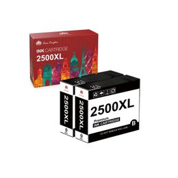 Toner Kingdom 2 Schwarz PGI-2500 XL Kompatibel für Canon 2500XL Multipack Tintenpatrone (Canon Maxify MB5050 MB5100 MB5150 MB5155