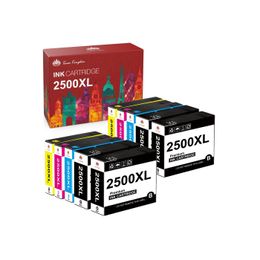 Toner Kingdom 10PK PGI 2500XL Multipack Kompatibel Canon PGI-2500 XL Tintenpatrone (Canon Maxify MB5150 MB5155 MB5300 MB5350 MB5400 MB5450 MB5455