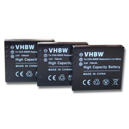 vhbw passend für 3M Mpro 110 Micro Projector Kamera (750mAh