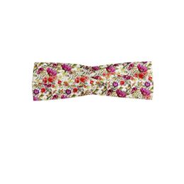 Abakuhaus Stirnband Elastisch und Angenehme alltags accessories Natur Pink Lila Blumen