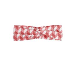 Abakuhaus Stirnband Elastisch und Angenehme alltags accessories Koralle Retro Chevron-Muster