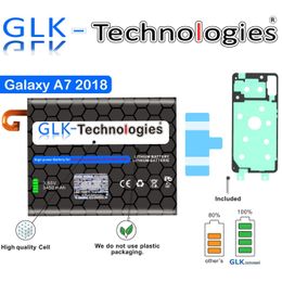 GLK-Technologies High Power Ersatzakku kompatibel mit Samsung Galaxy A7 (2018) A750 EB-BA750ABU