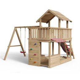 SCHEFFER Outdoor Toys Spielturm Mia Rot