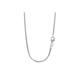NKlaus Schlangenkette Halskette 60cm Schlangenkette rund 925 Silber Coll (1 Stück)