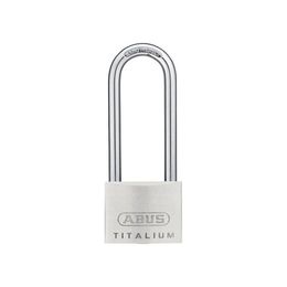 Abus Vorhängeschloss Zylindervorhangschloss 64TI/50HB80 gl Schlosskörperbreite 50 mm Titalium gleichschließend 6511